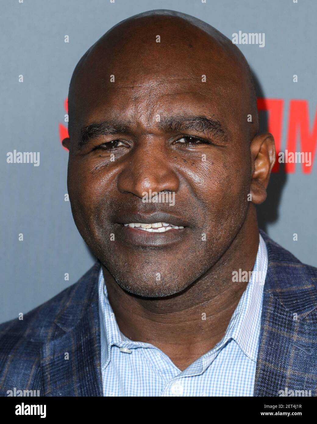 LOS ANGELES, CA, USA - DECEMBER 01: Boxer Evander Holyfield arrives at ...