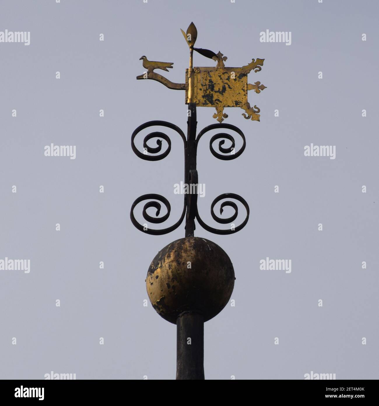 Cockerel weather vane church hi-res stock photography and images - Alamy