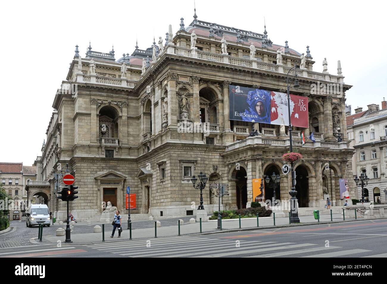 Budapest, Hungary - July 13, 2015: Neo Renaissance Building Hungarian ...