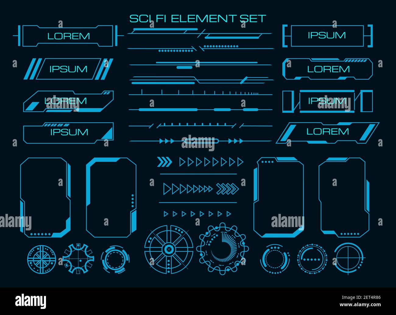 Ux elements Stock Vector Images - Alamy