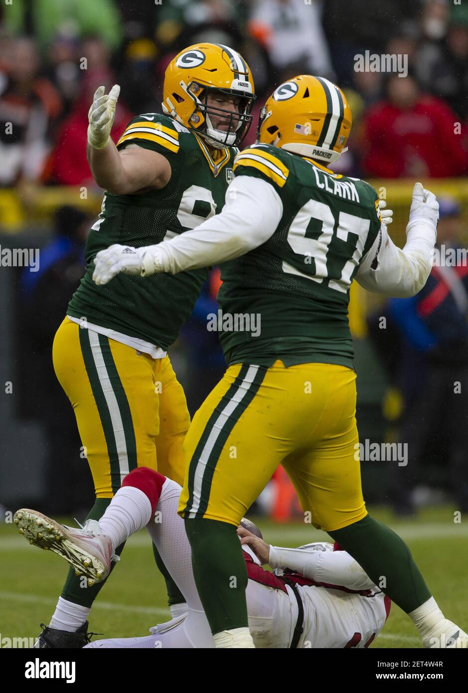 December 2, 2018: Green Bay Packers defensive end Dean Lowry #94 and ...