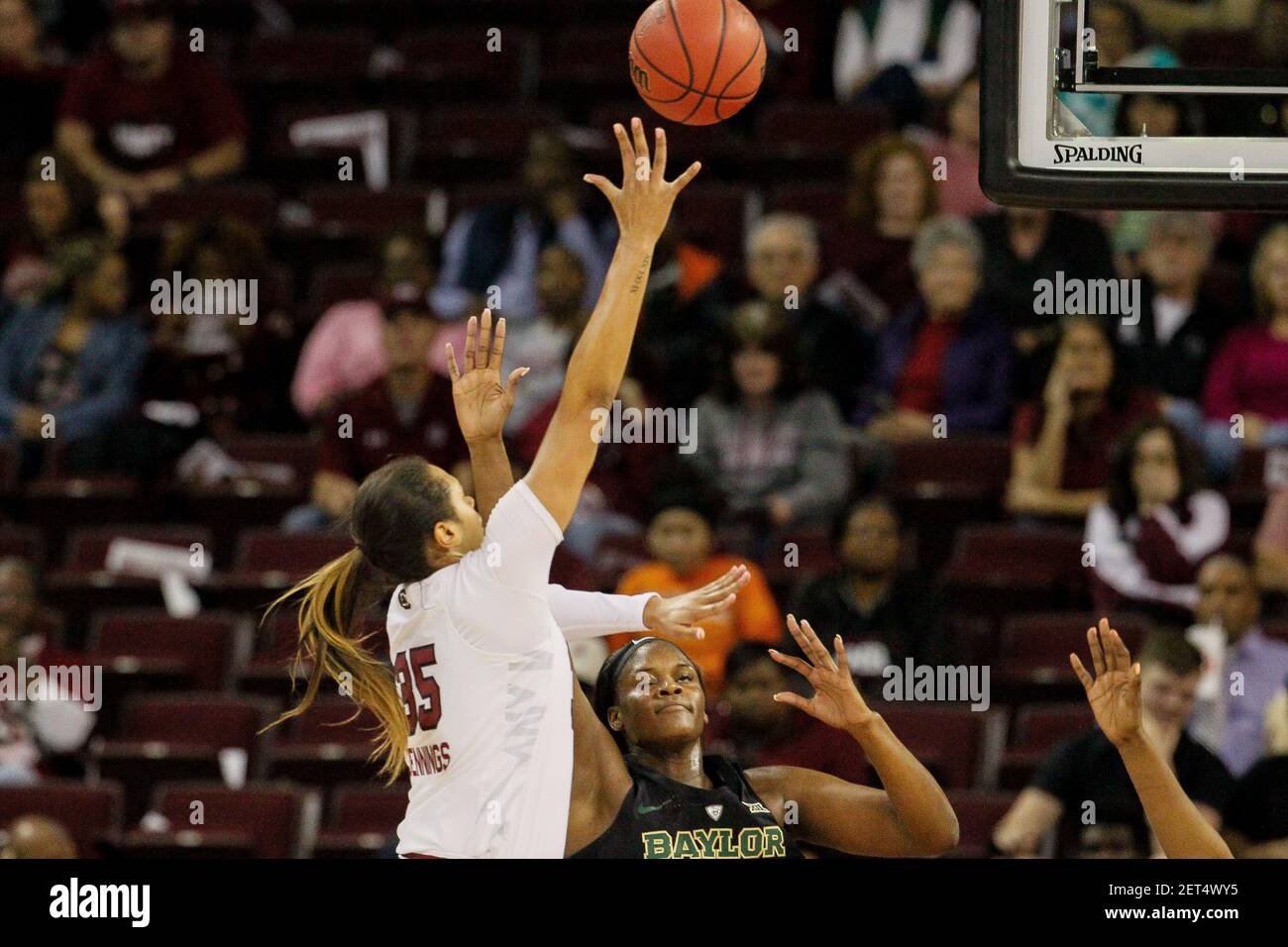 December 2, 2018: South Carolina Gamecocks forward Alexis Jennings (35 ...