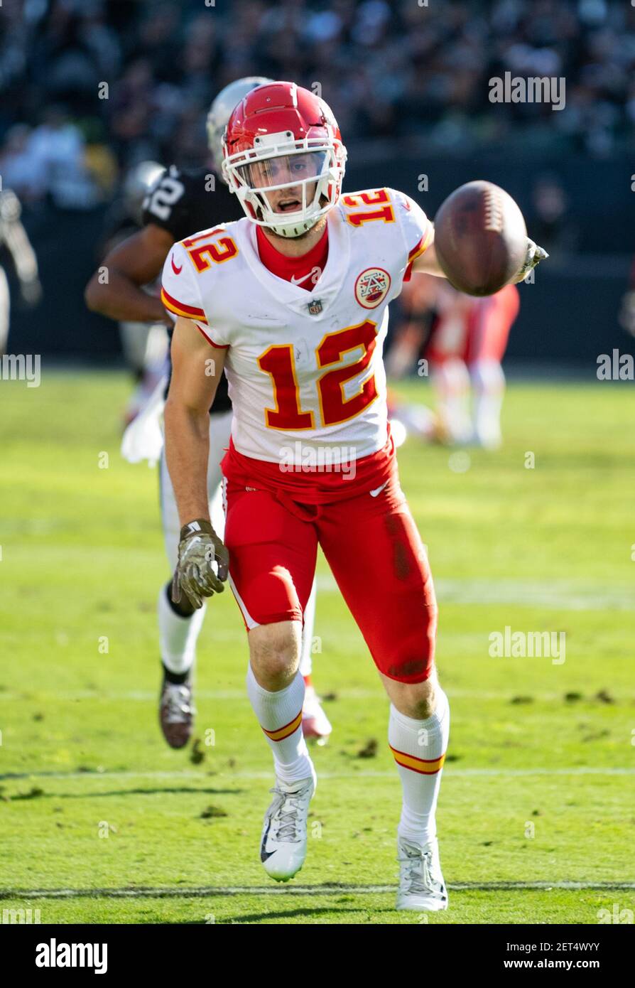 December 02, 2018: Kansas City Chiefs wide receiver Gehrig Dieter (12 ...