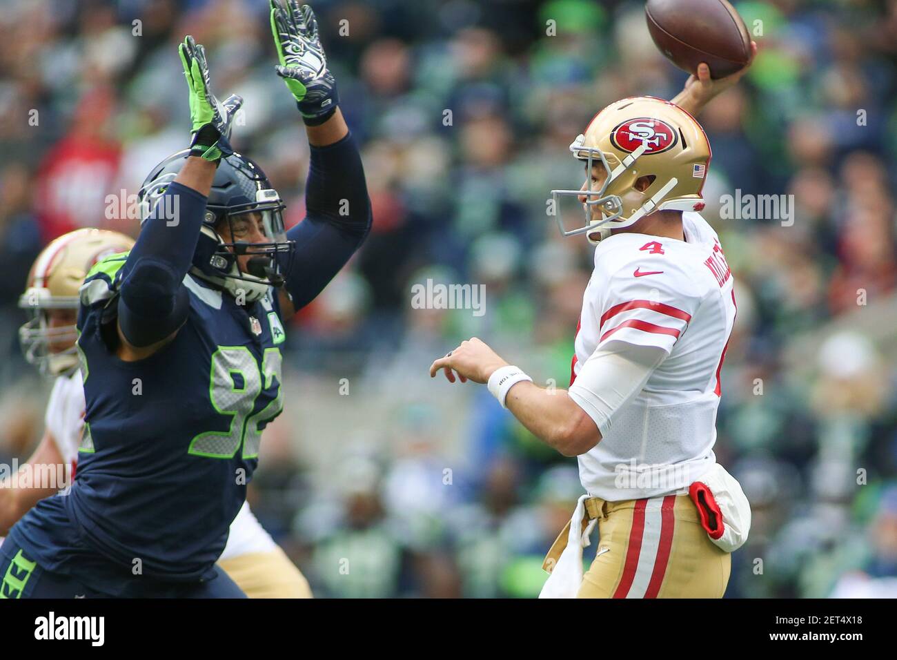 December 2, 2018: Seattle Seahawks defensive tackle Nazair Jones (92 ...