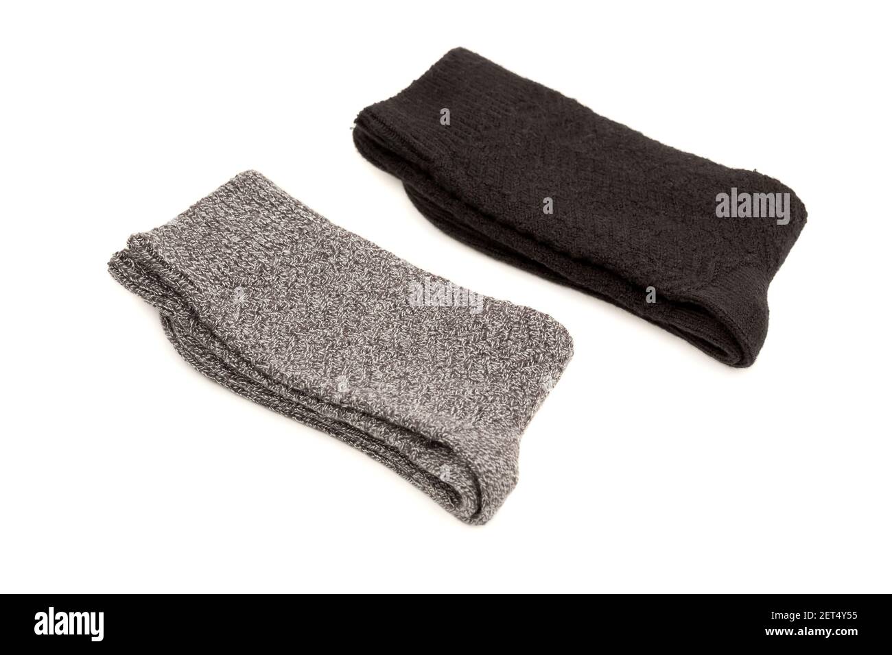 Two pairs socks on hi-res stock photography and images - Alamy