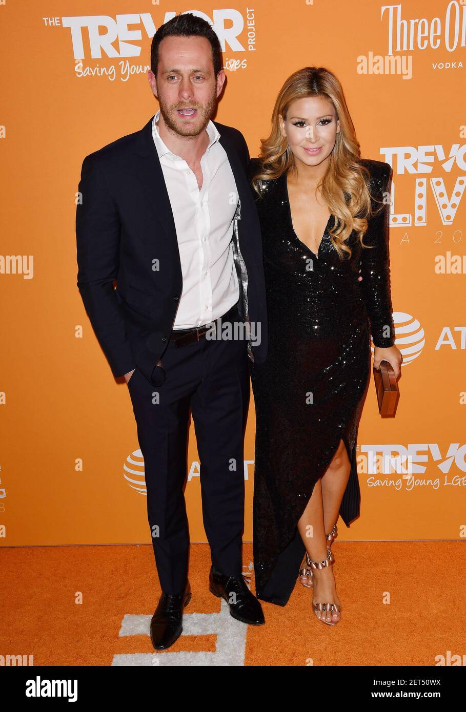 (L-R) David Parnes and Adrian Parnes at The Trevor Project's 2018 ...