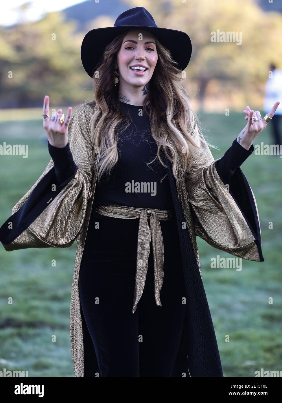 Singer Dorothy arrives at the One Love Malibu Festival Benefit Concert ...