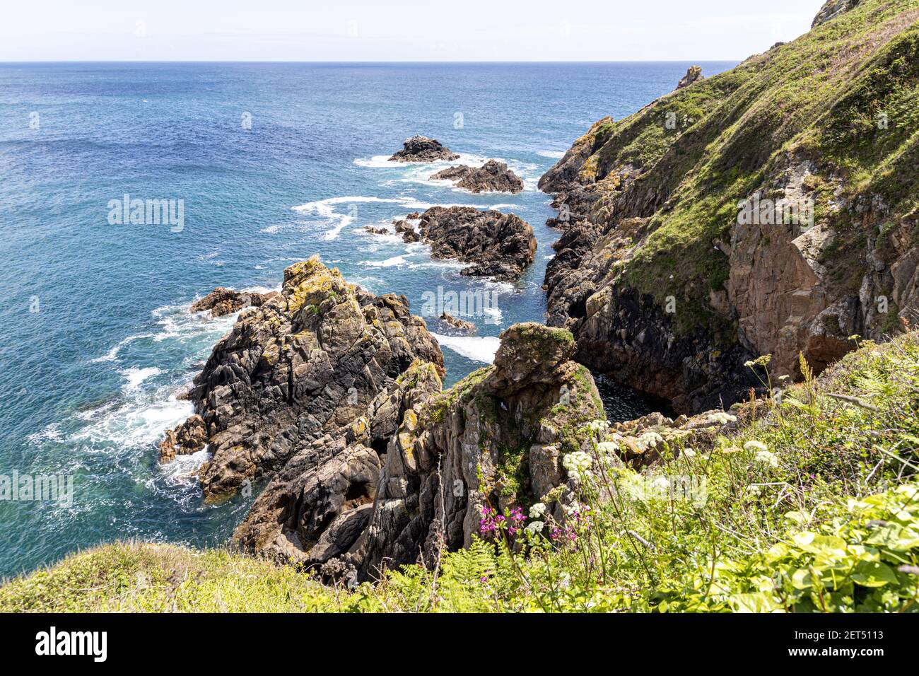 English channel sea cliffs hi-res stock photography and images - Alamy