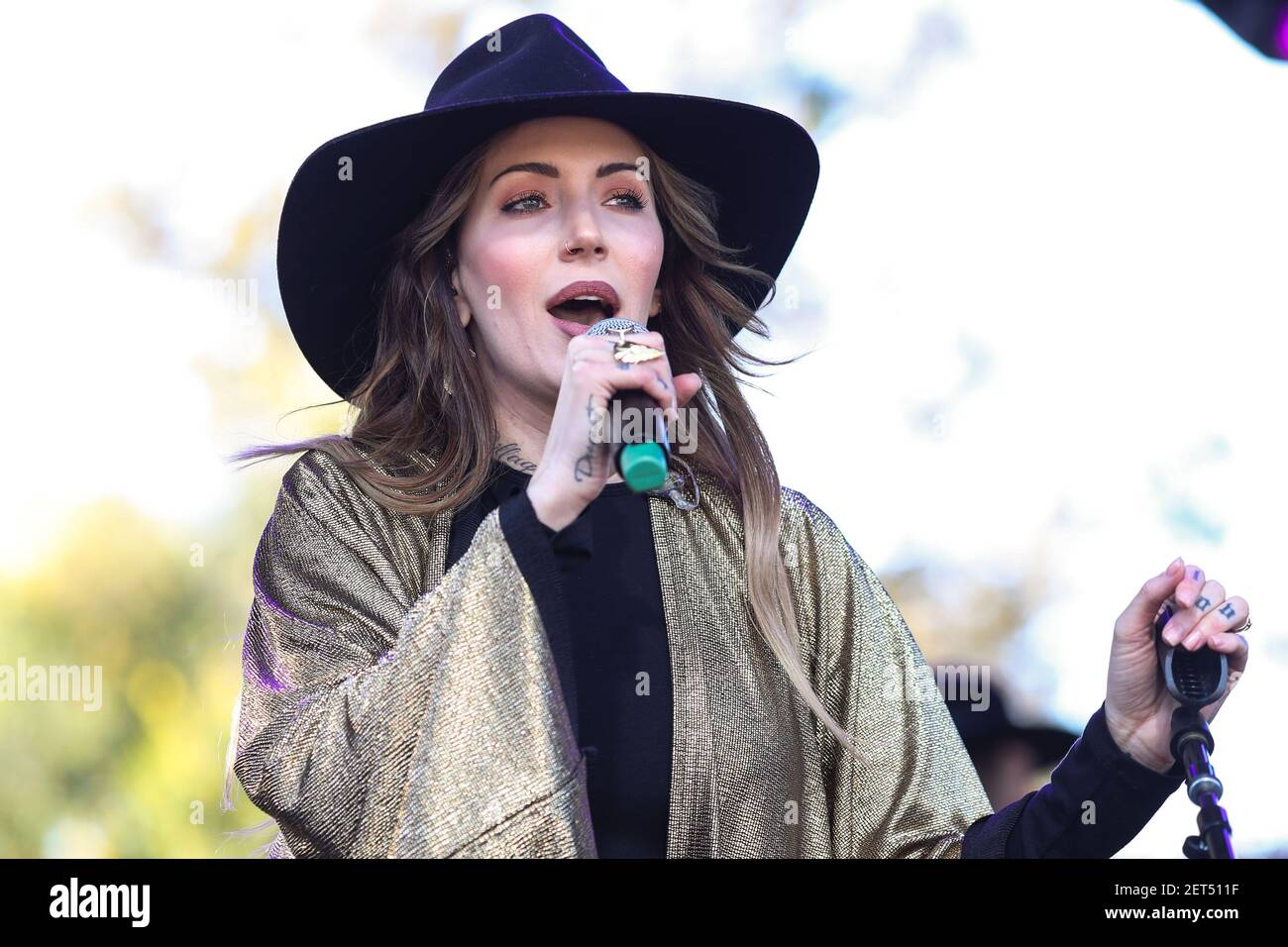 Singer Dorothy performs onstage at the One Love Malibu Festival Benefit ...
