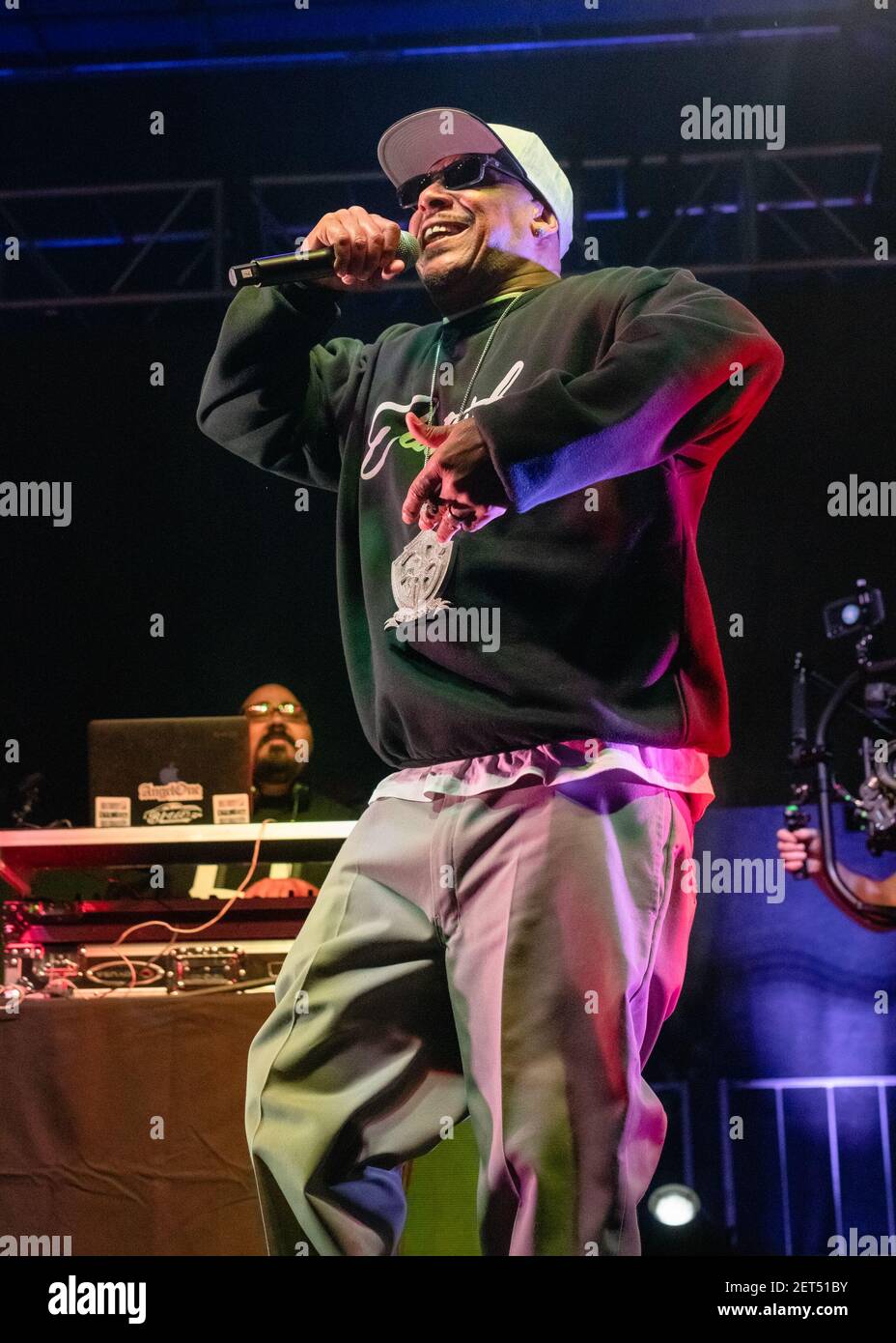 Big Tray Deee of Eastsidaz performs onstage during the Texas Ballpark ...