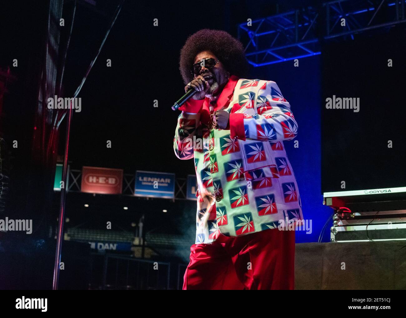 Rapper Afro Man performs onstage during the Texas Ballpark Tour at The ...