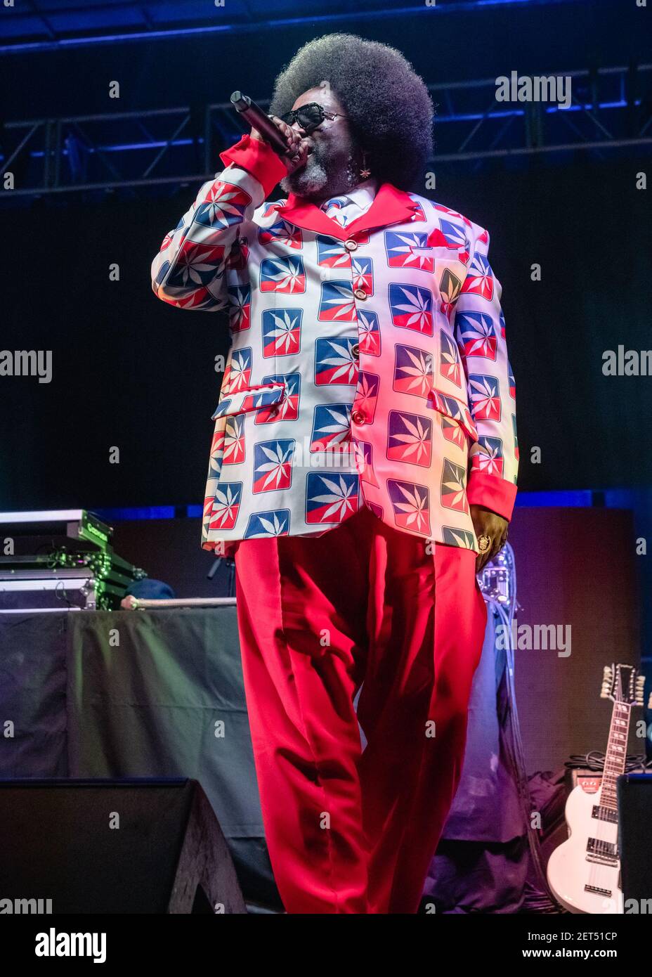 Rapper Afro Man performs onstage during the Texas Ballpark Tour at The ...