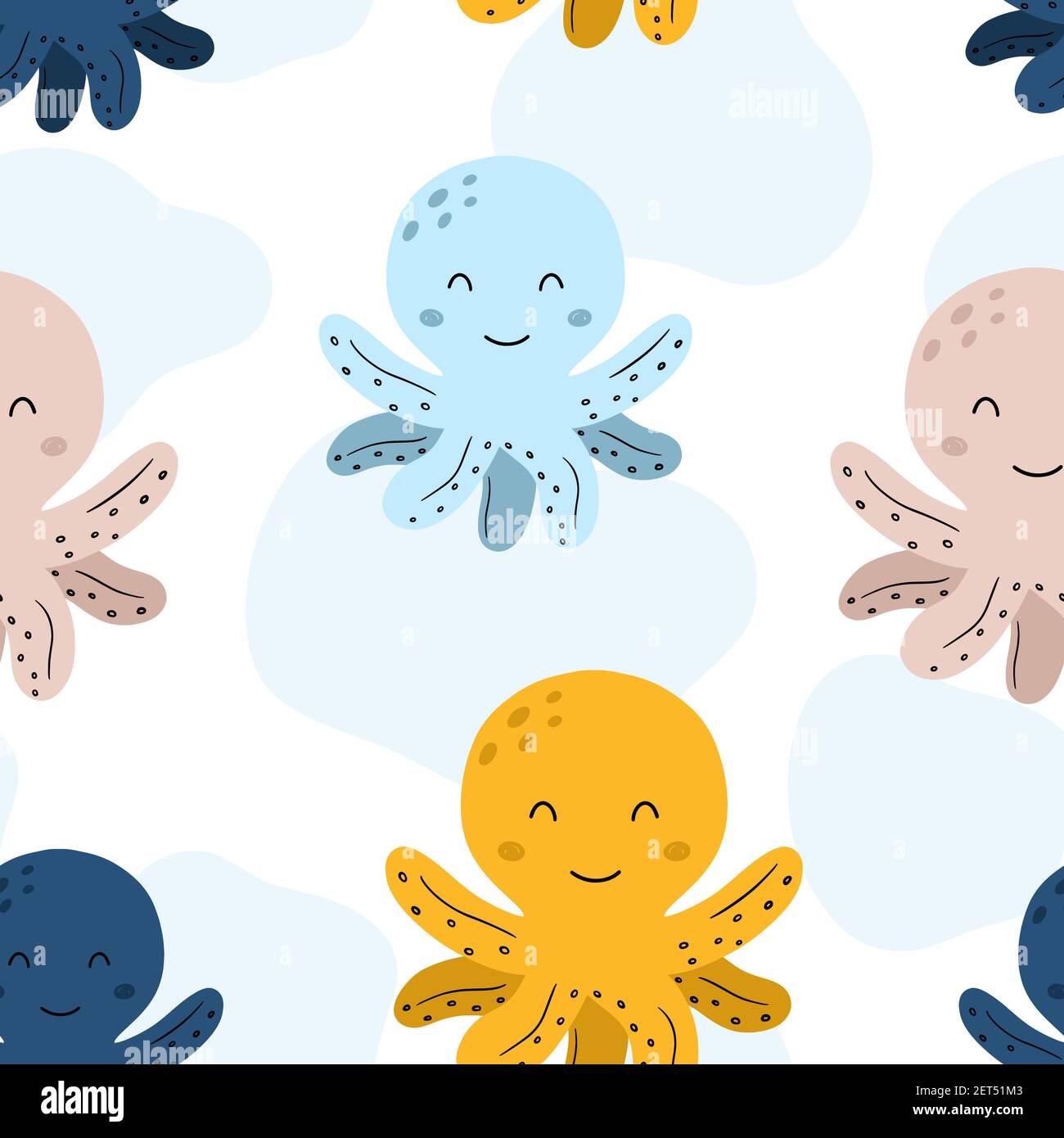 Cute Octopus Wallpaper