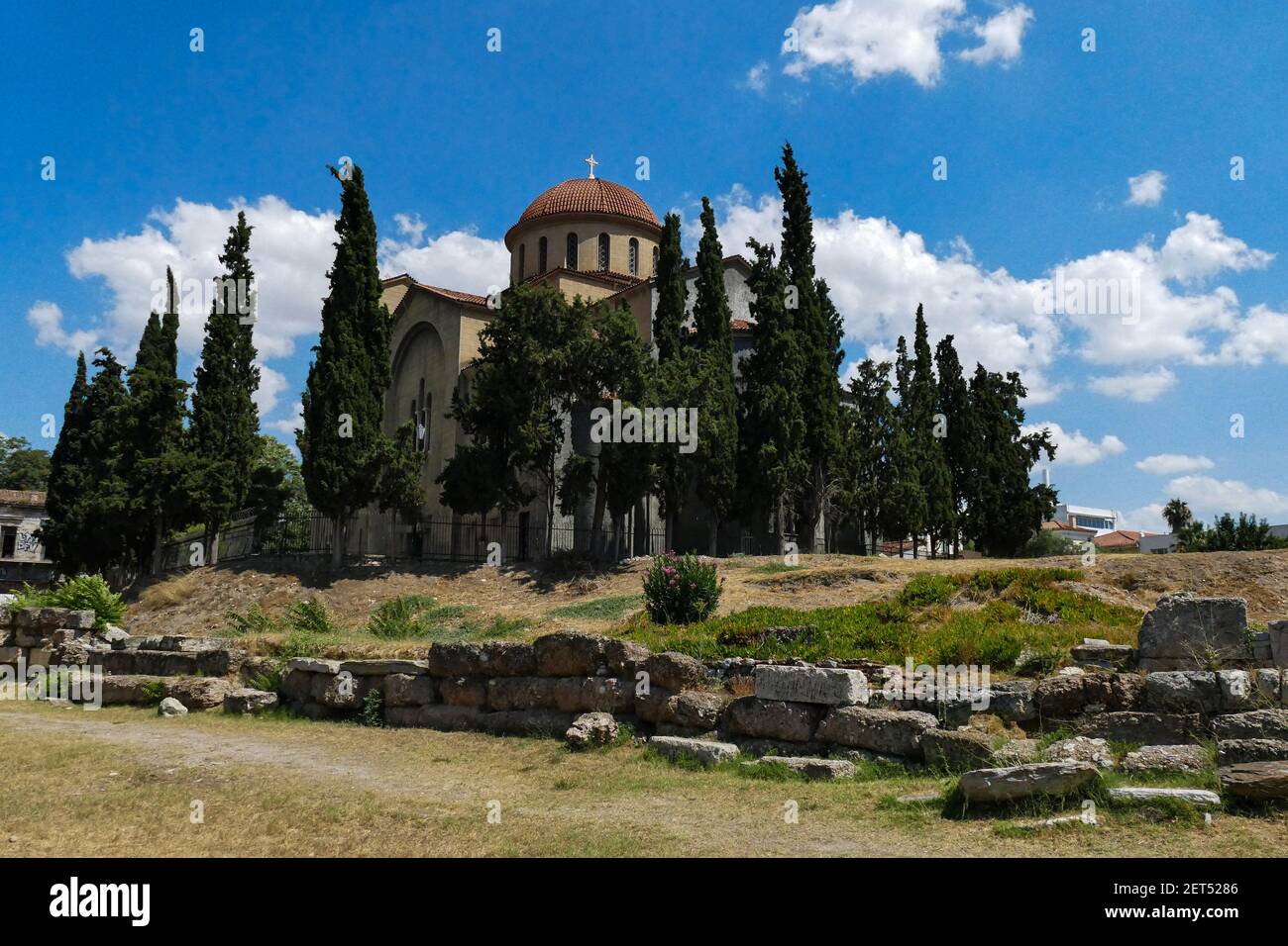 Athens, Greece, Holy Trinity Church Kerameikos Cemetery, Russian Church ...