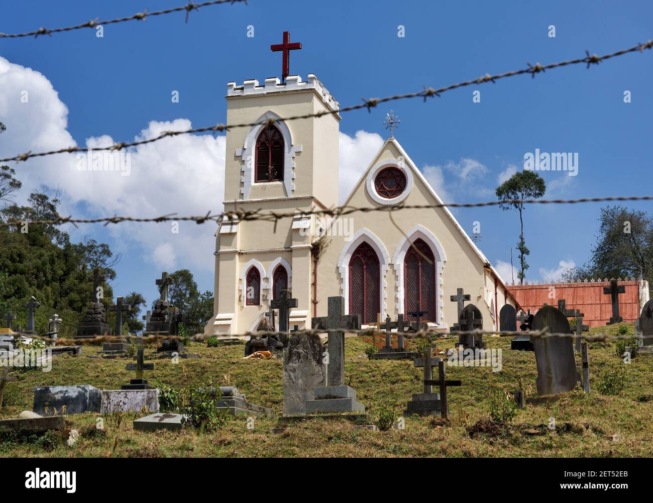 Century old British era church Stock Photo - Alamy