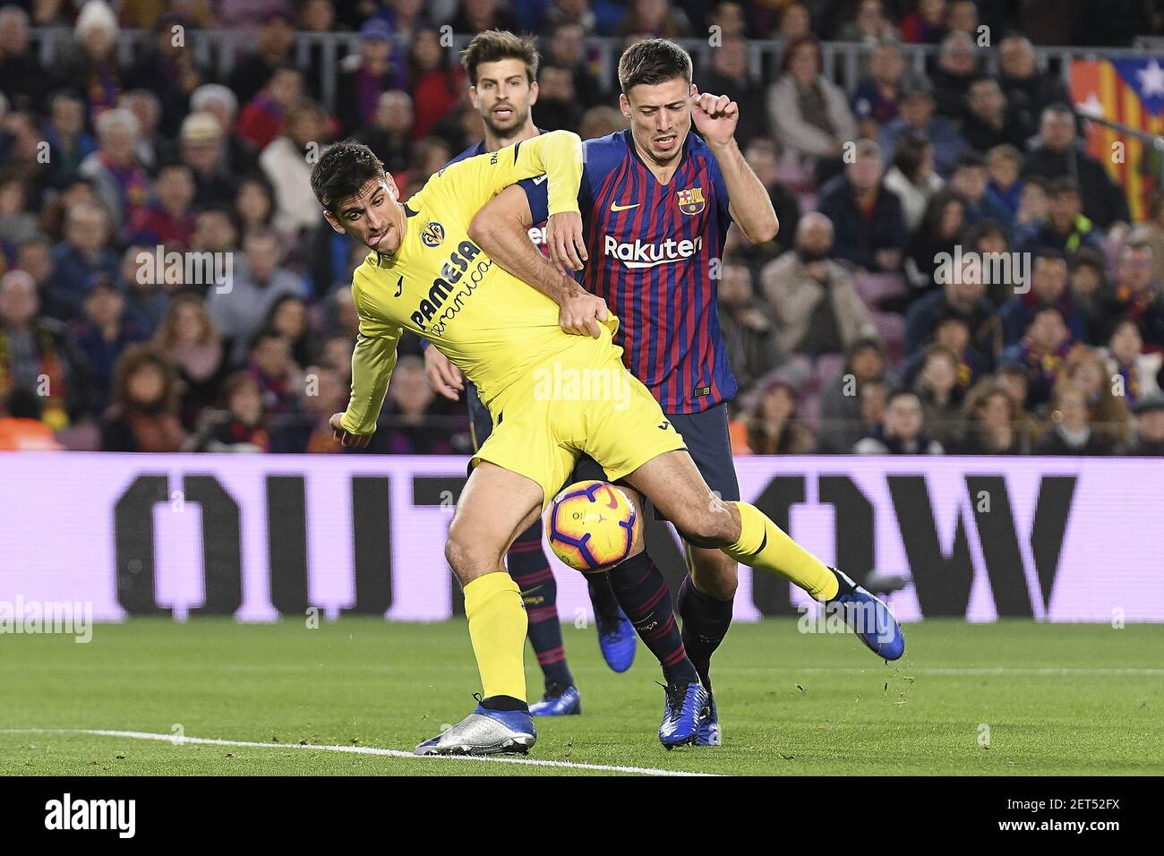 BARCELONA, 2-12-2018. LaLiga 2018/ 2019, date 14. Barcelona-Villarreal ...