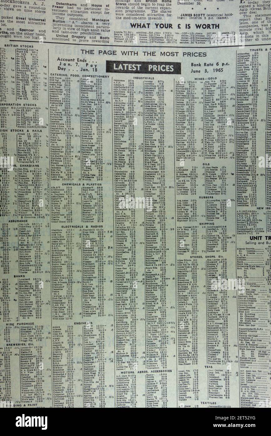 1965 london hi-res stock photography and images - Alamy