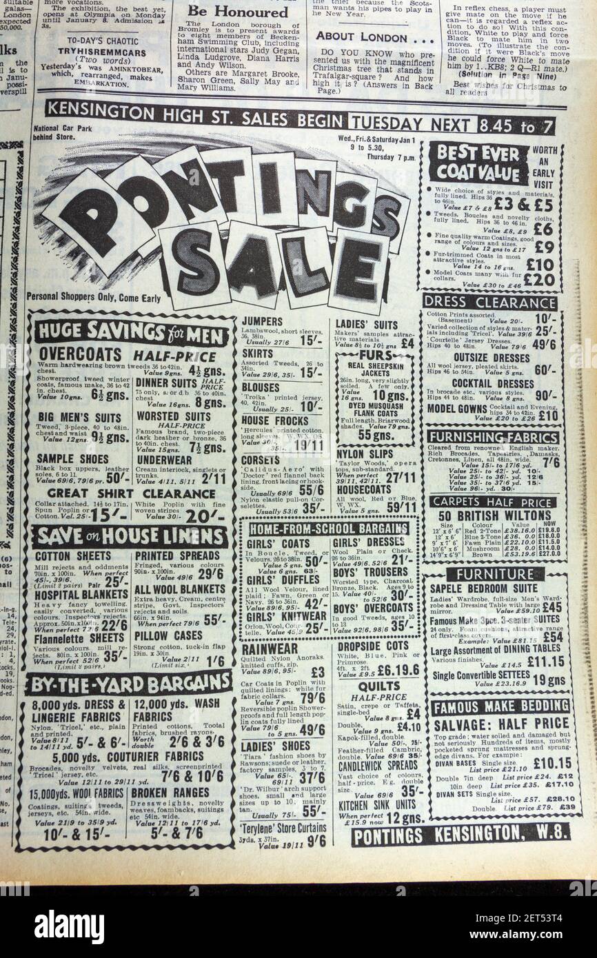 1960s clothing store hi-res stock photography and images - Alamy