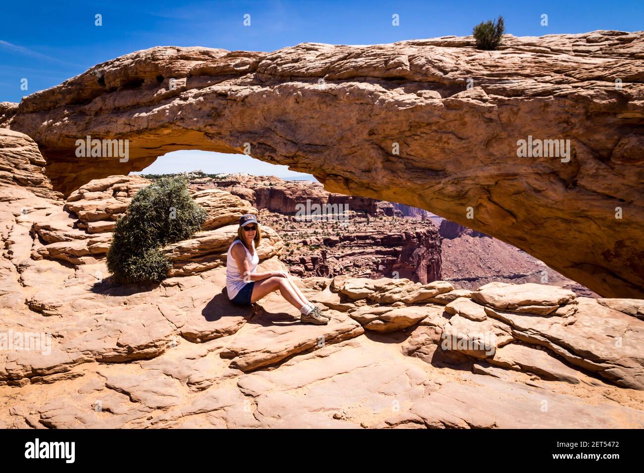 Red desert canyonlands national park hi-res stock photography and ...