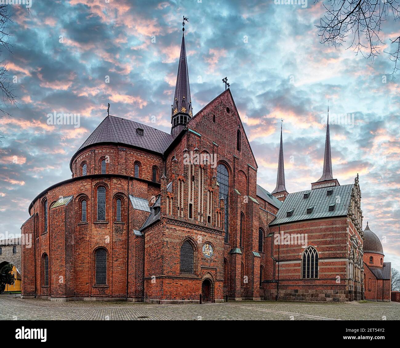 Cathedral of the lutheran church of denmark hi-res stock photography ...