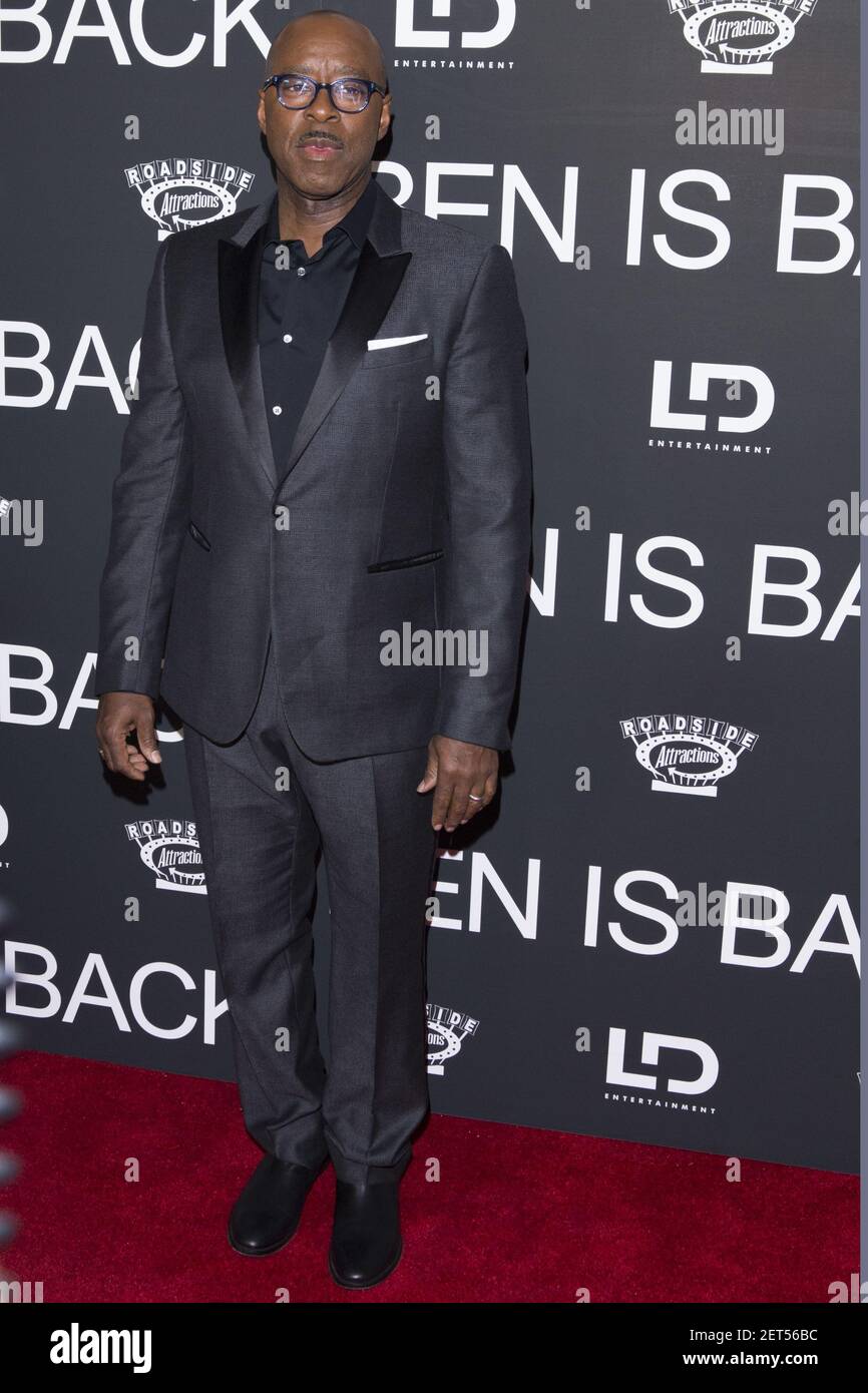 Actor Courtney B Vance attending the New York premiereof Ben is back at ...