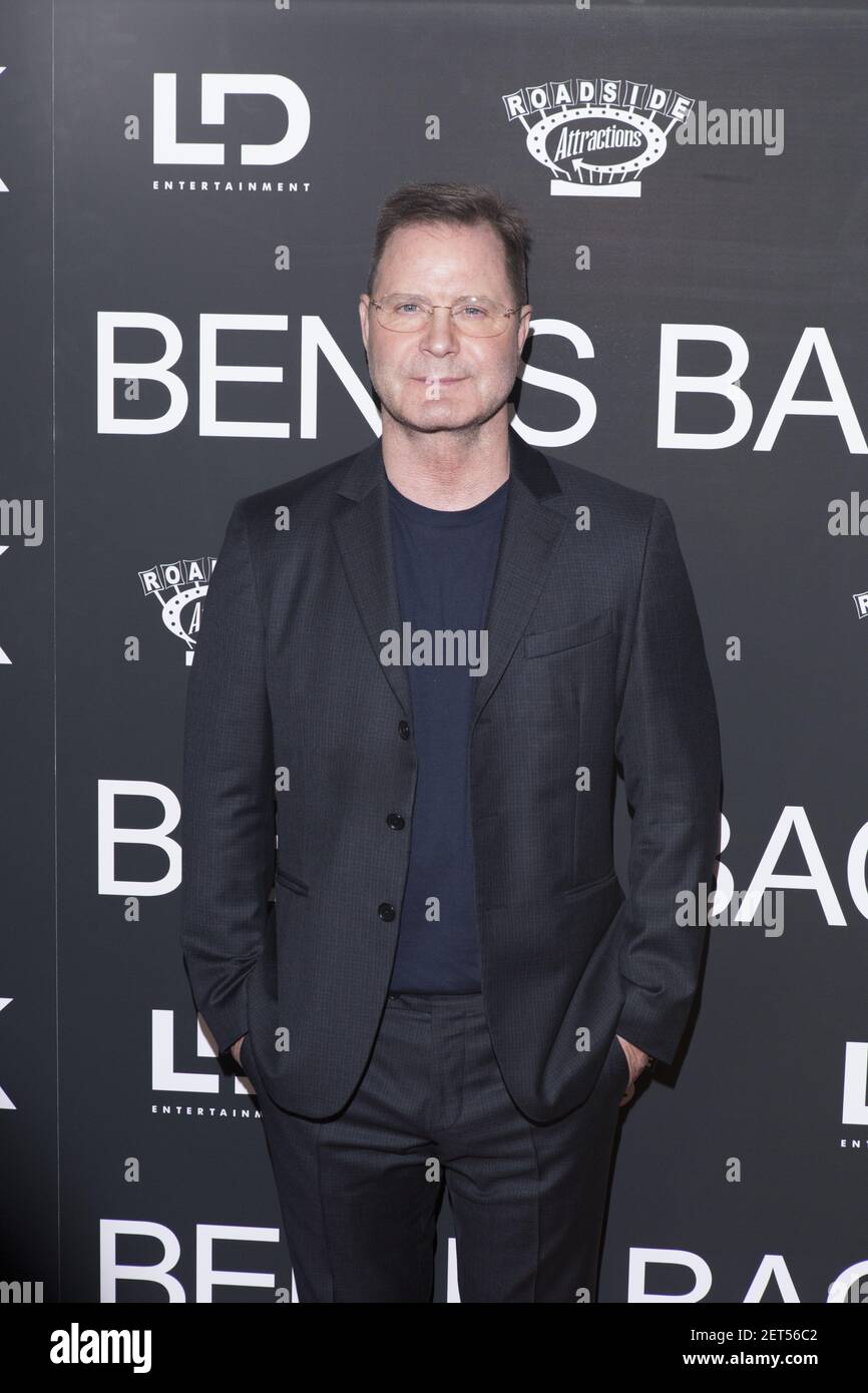 Producer Brad Simpson attending the New York premiereof Ben is back at ...
