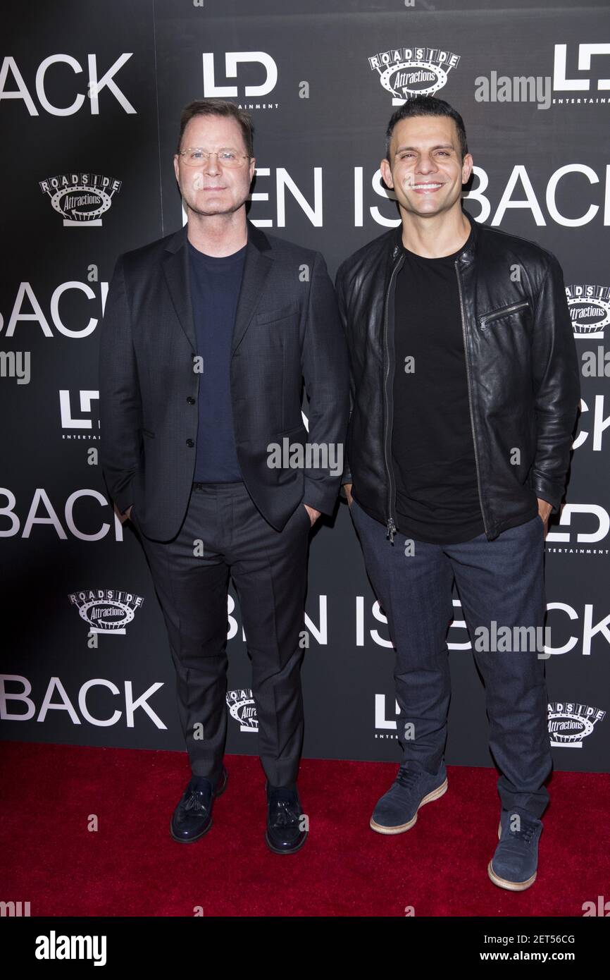 Producer Brad Simpson and Executive Pete Shilaimon attending the New ...