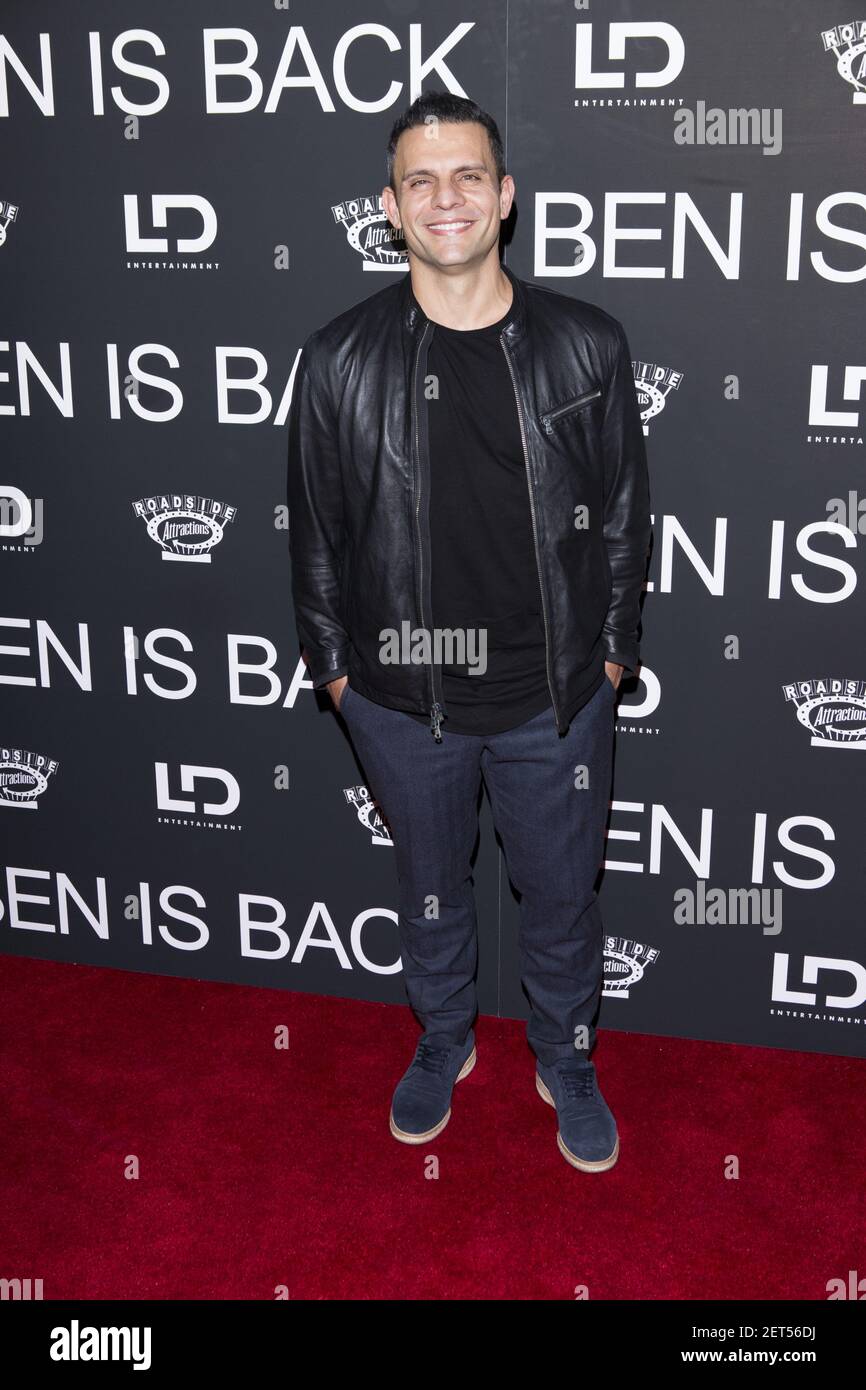Executive Pete Shilaimon attending the New York premiereof Ben is back ...