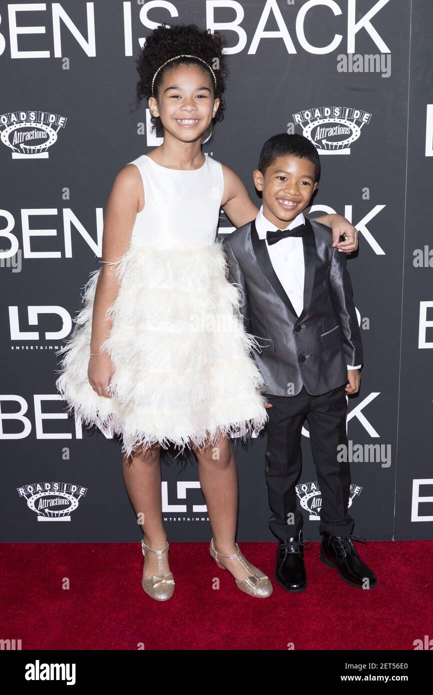 Actress Mia Fowler and actor Jakari Fraser attending the New York ...