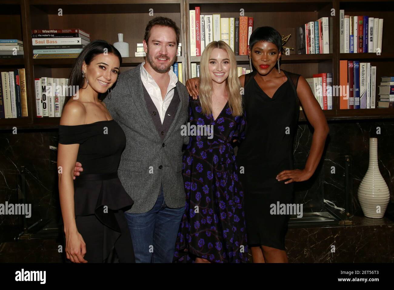 NEW YORK - DECEMBER 3: Emmanuelle Chriqui, Mark Paul Gosselaar, Brianne ...