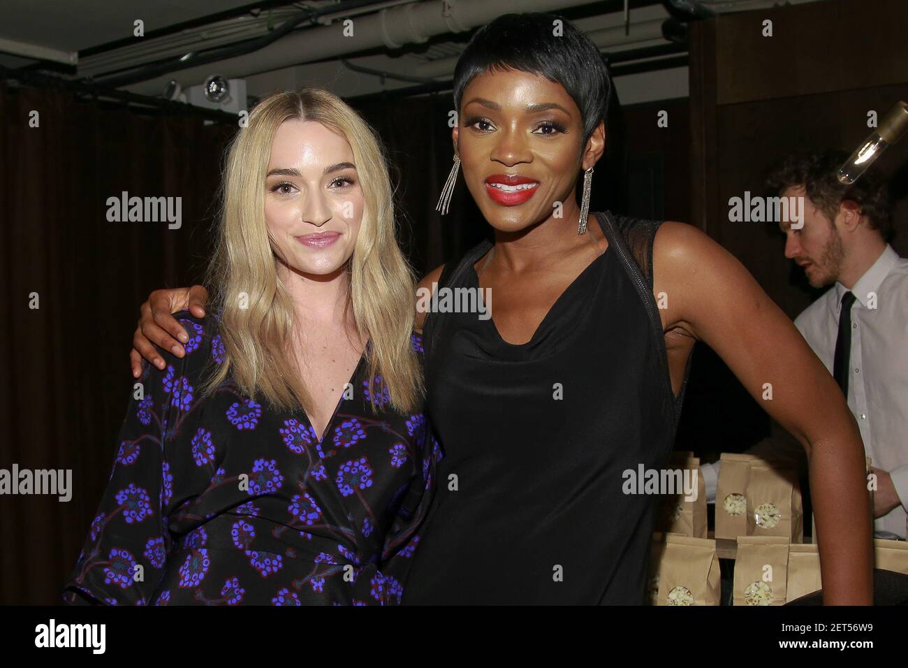 NEW YORK - DECEMBER 3: Brianne Howey and Caroline Chikezie attend a ...