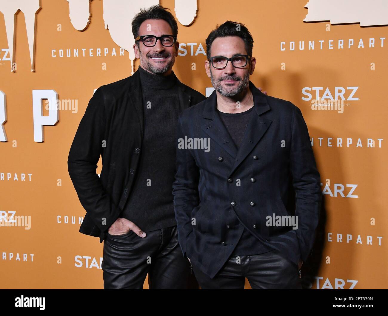 (L-R) Lawrence Zarian and Gregory Zarian at the Starz's "Counterpart ...