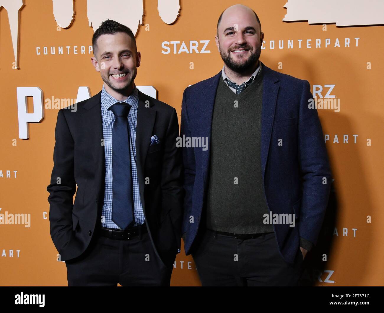 (L-R) Justin Marks and Jordan Horowitz at the Starz's "Counterpart ...