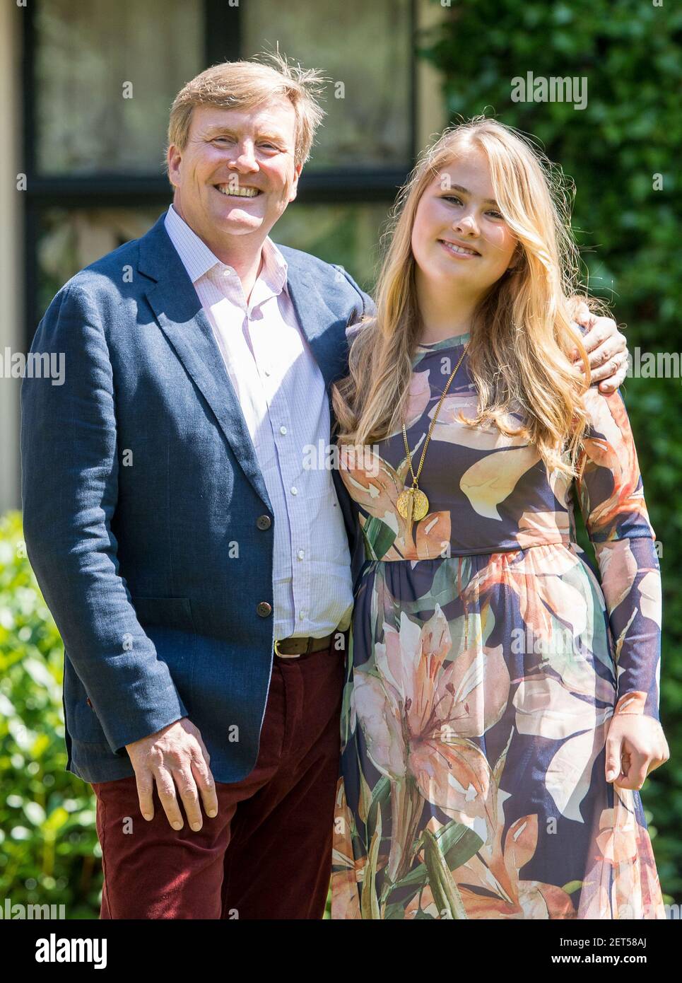 Crown Princess Amalia of the Netherlands celebrates her 15th birthday ...