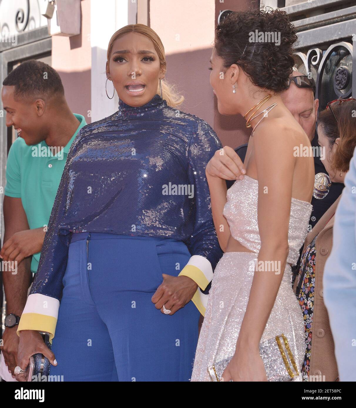 (L-R) NeNe Leakes and Indya Moore at the Ryan Murphy Star On The ...