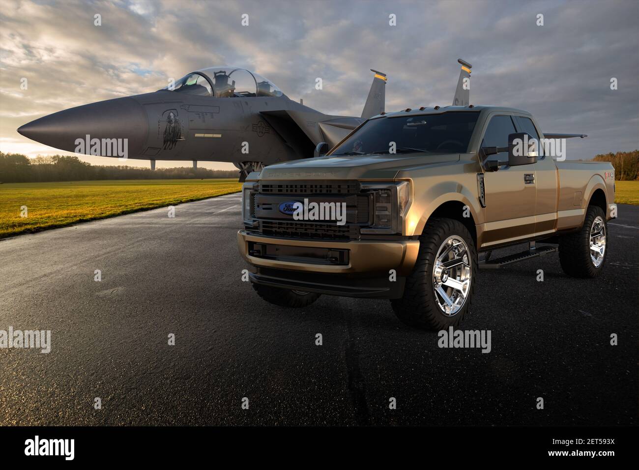 Ford super duty truck hi-res stock photography and images - Alamy