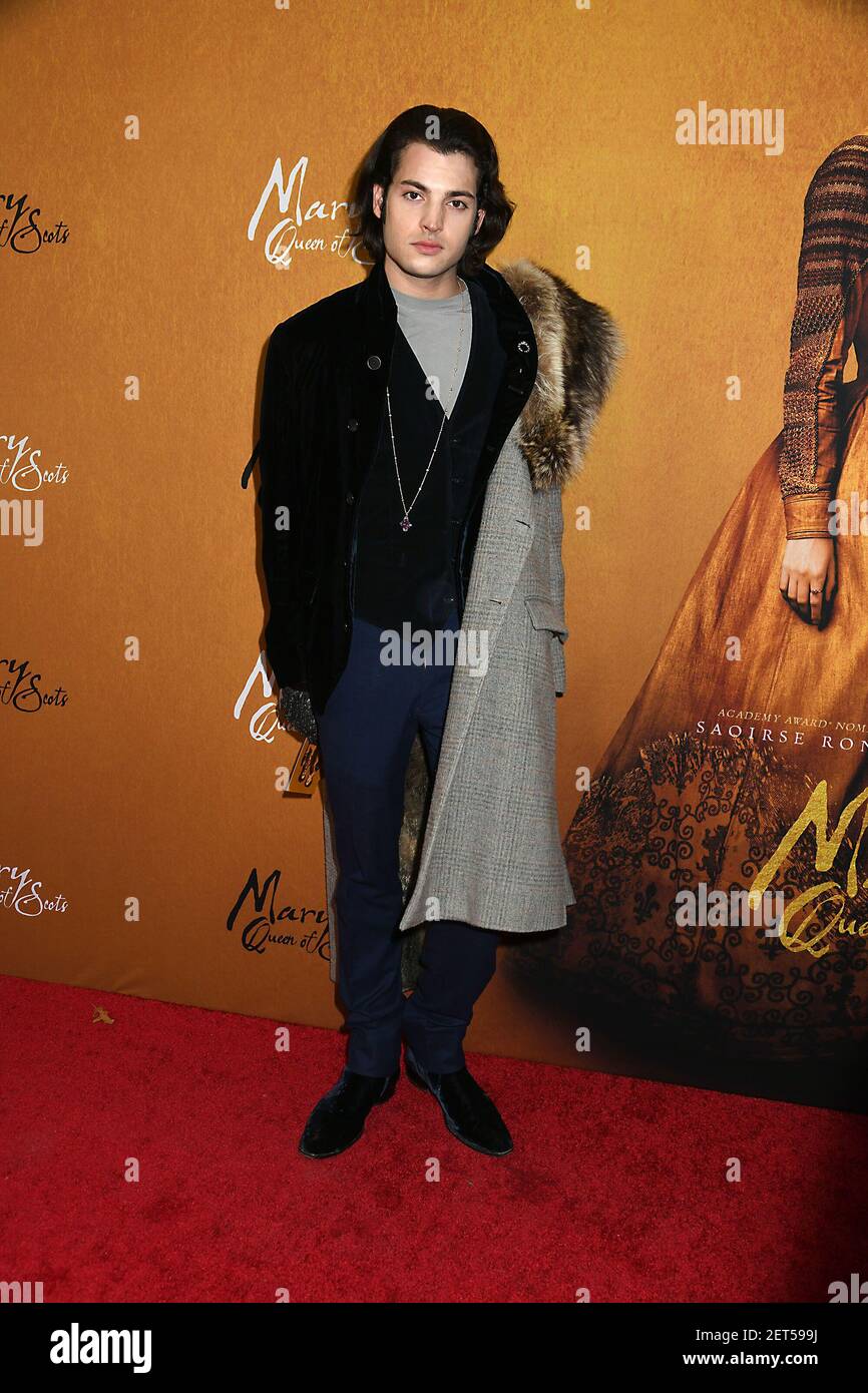 Harry Brandt attends the "Mary Queen of Scots" New York Premiere on ...