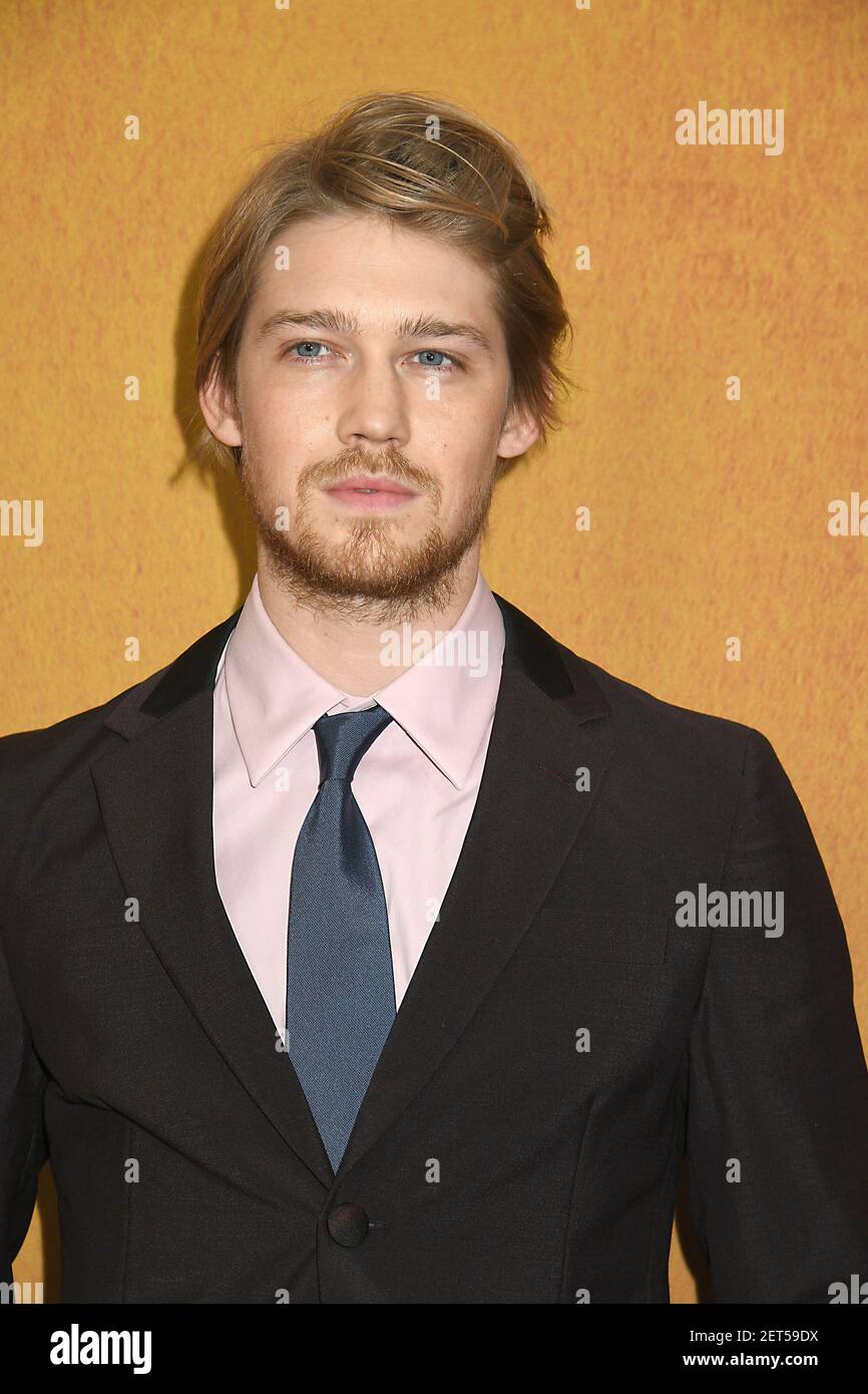 actor Joe Alwyn attends the "Mary Queen of Scots" New York Premiere on ...