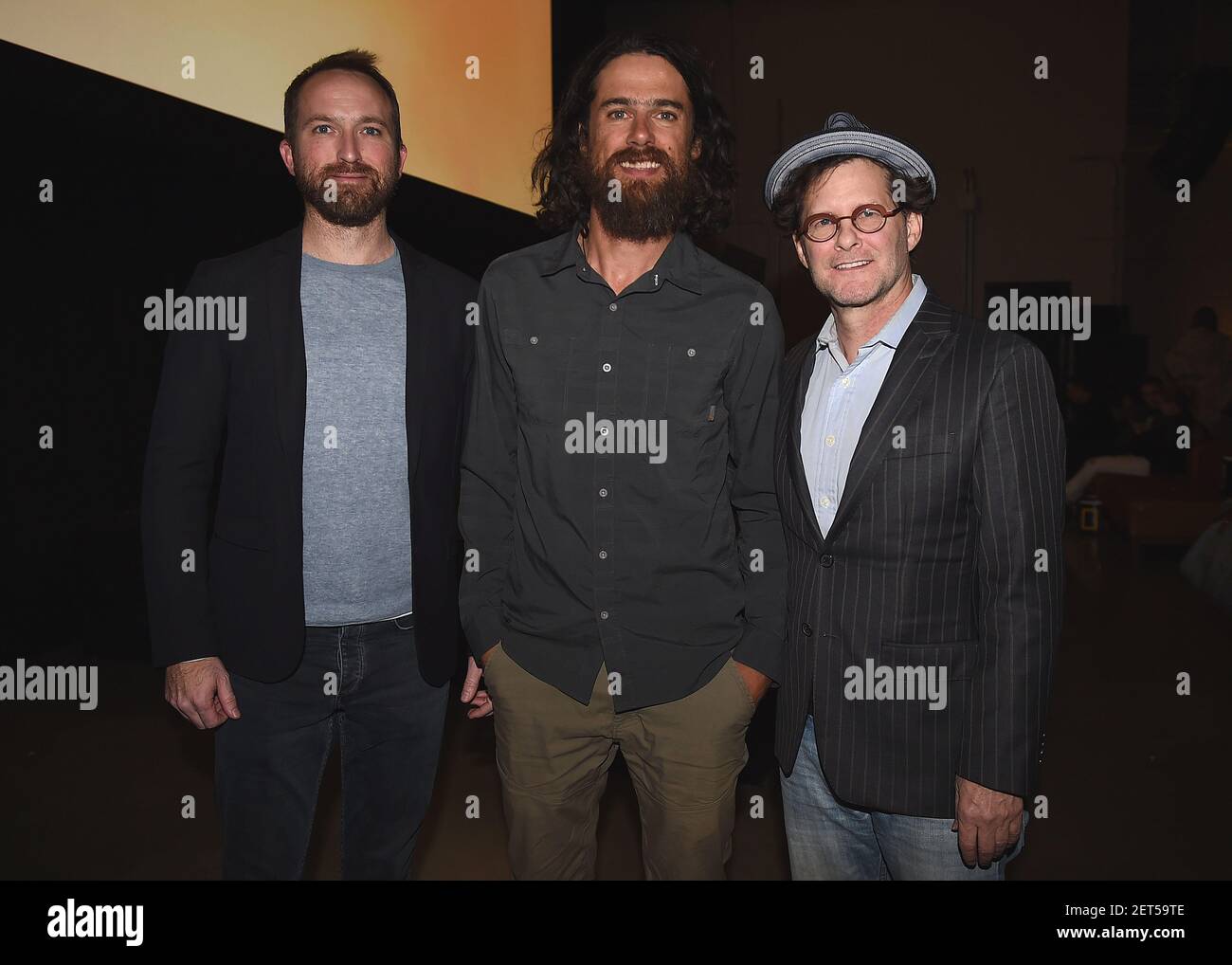 HOLLYWOOD, CA - DECEMBER 4: Director Neil Gelinas, Chris Boyes and ...