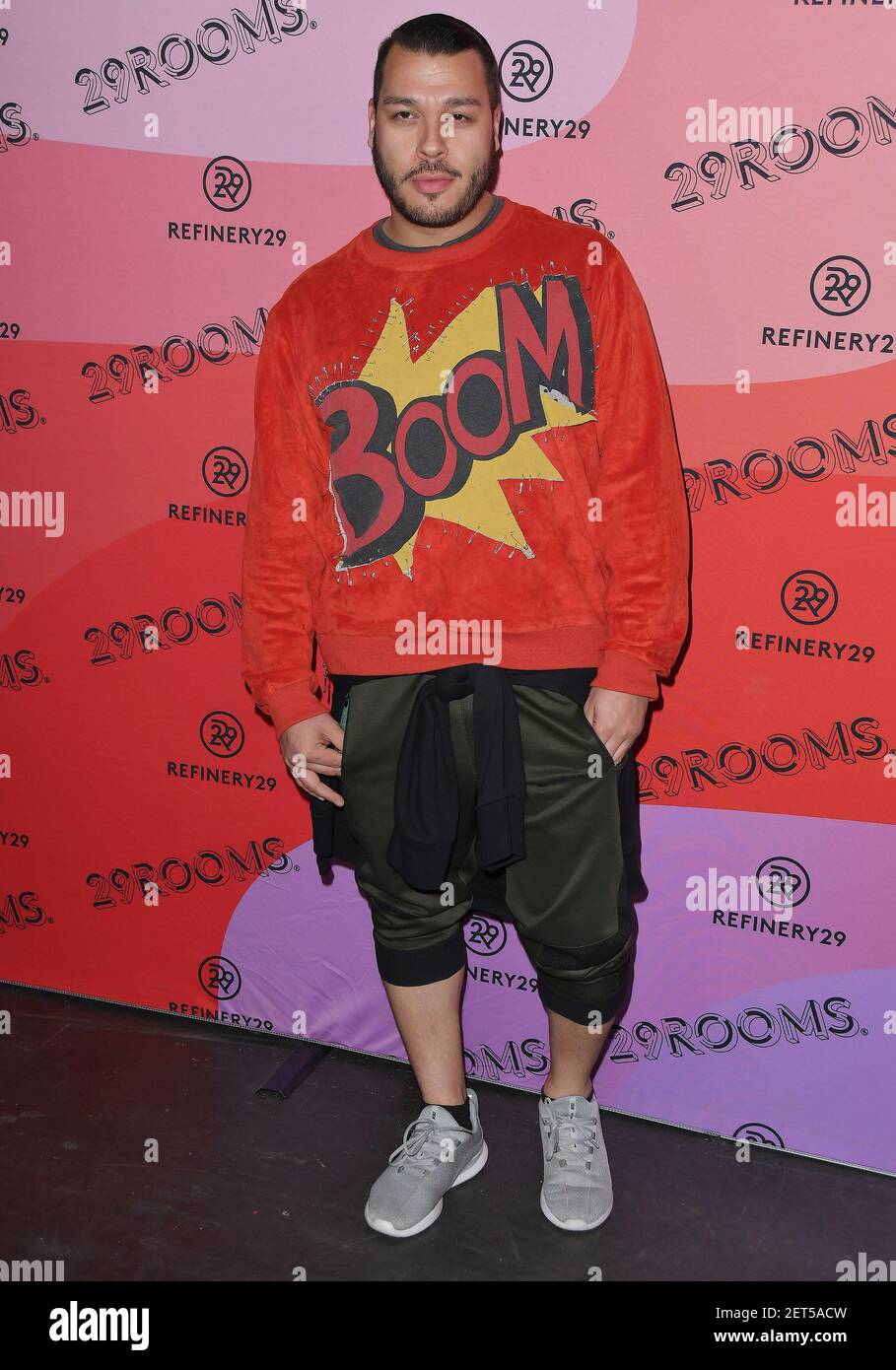 Adolfo Sanchez arrives at the Refinery29’s "29Rooms LA: Expand Your ...