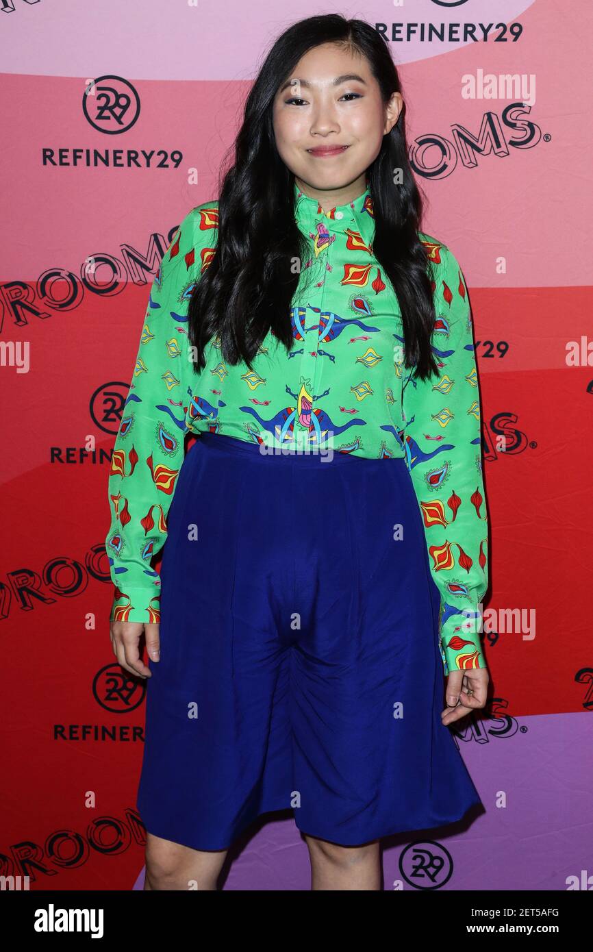 LOS ANGELES, CA, USA - DECEMBER 04: Actress Awkwafina, Nora Lum arrives ...
