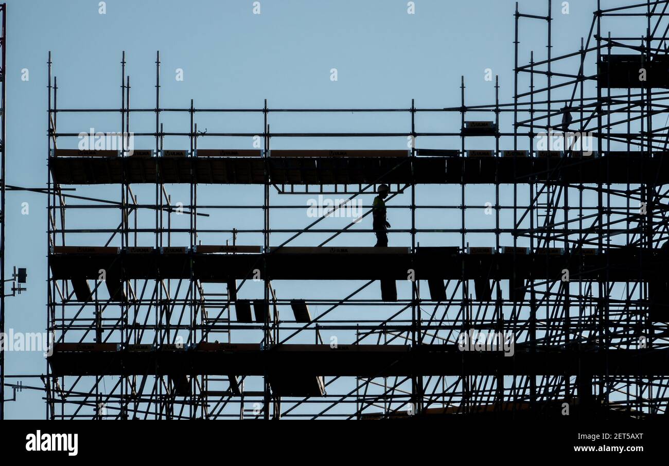 Scaffolding Silhouette