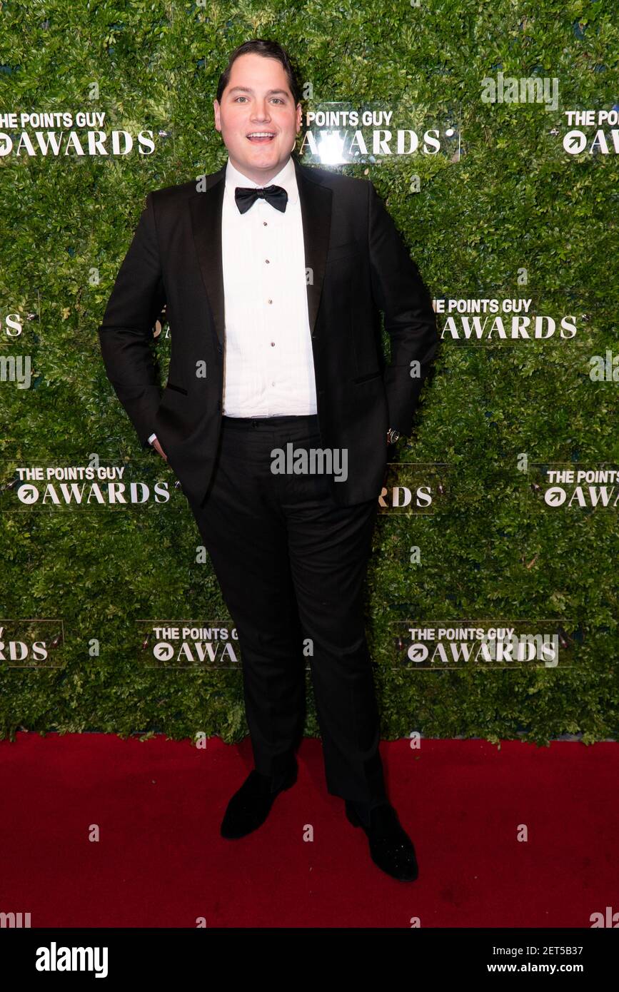 Ben Soffer attends The Points Guy Awards held at the Intrepid Air and ...