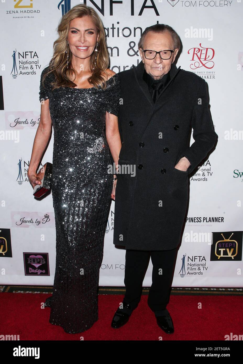 LOS ANGELES, CA, USA - DECEMBER 05: Shawn King, Larry King arrive at ...