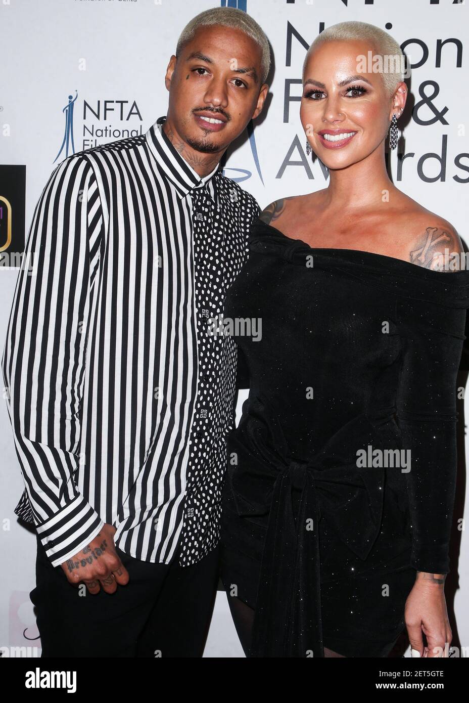 LOS ANGELES, CA, USA - DECEMBER 05: Alexander Edwards, Amber Rose ...