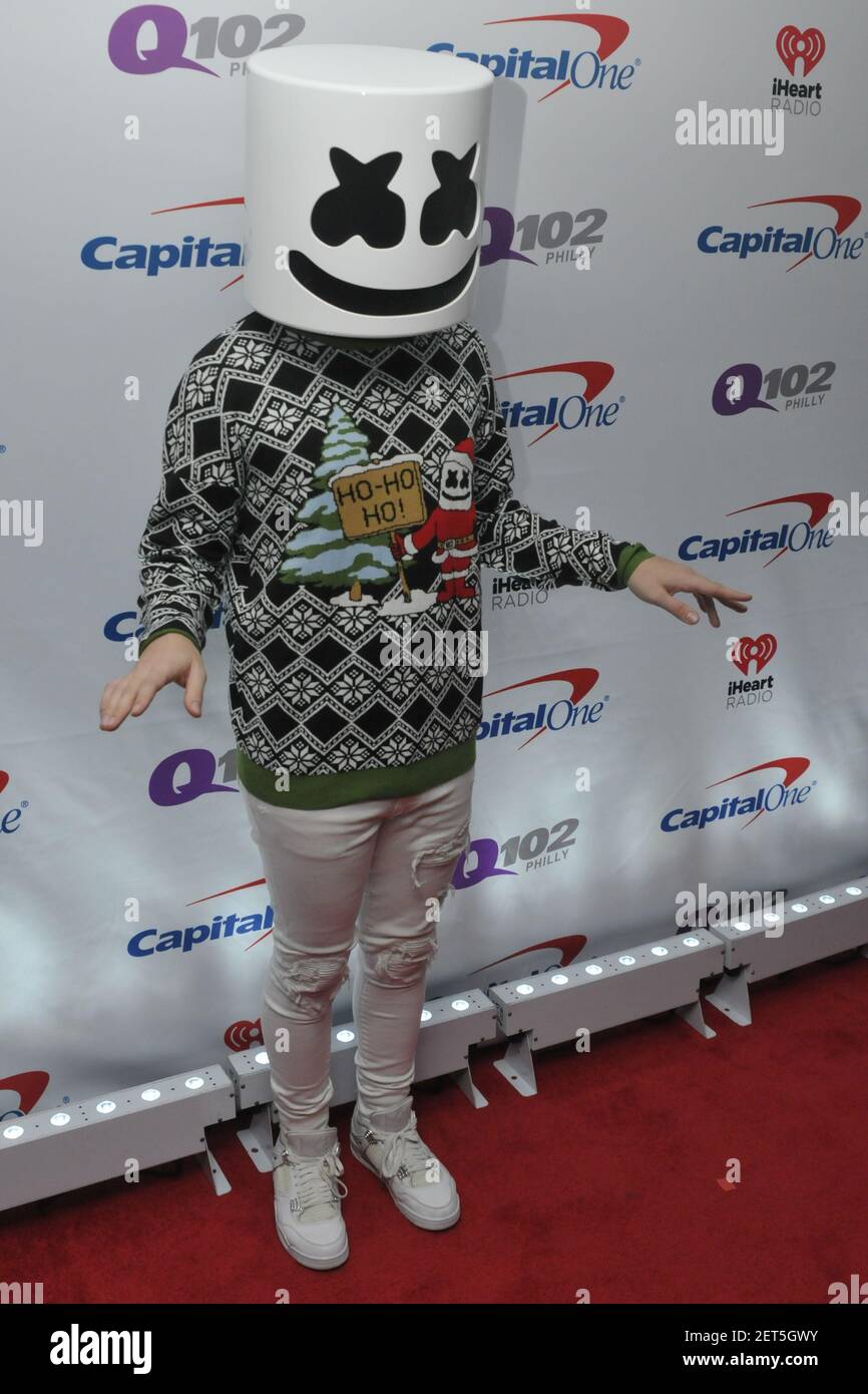 Marshmello (aka Christopher Comstock), electronic music producer and DJ ...