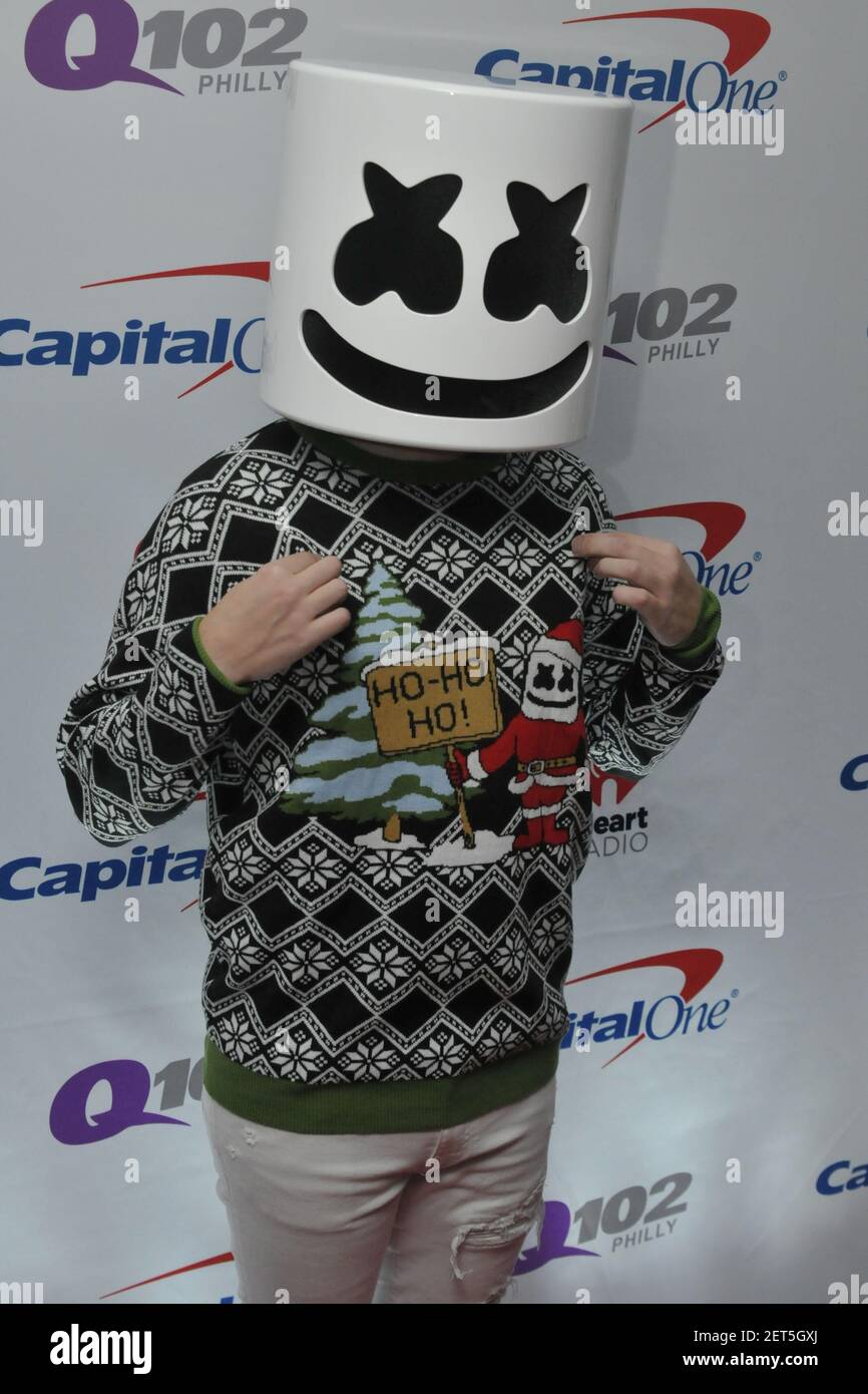 Marshmello (aka Christopher Comstock), electronic music producer and DJ ...