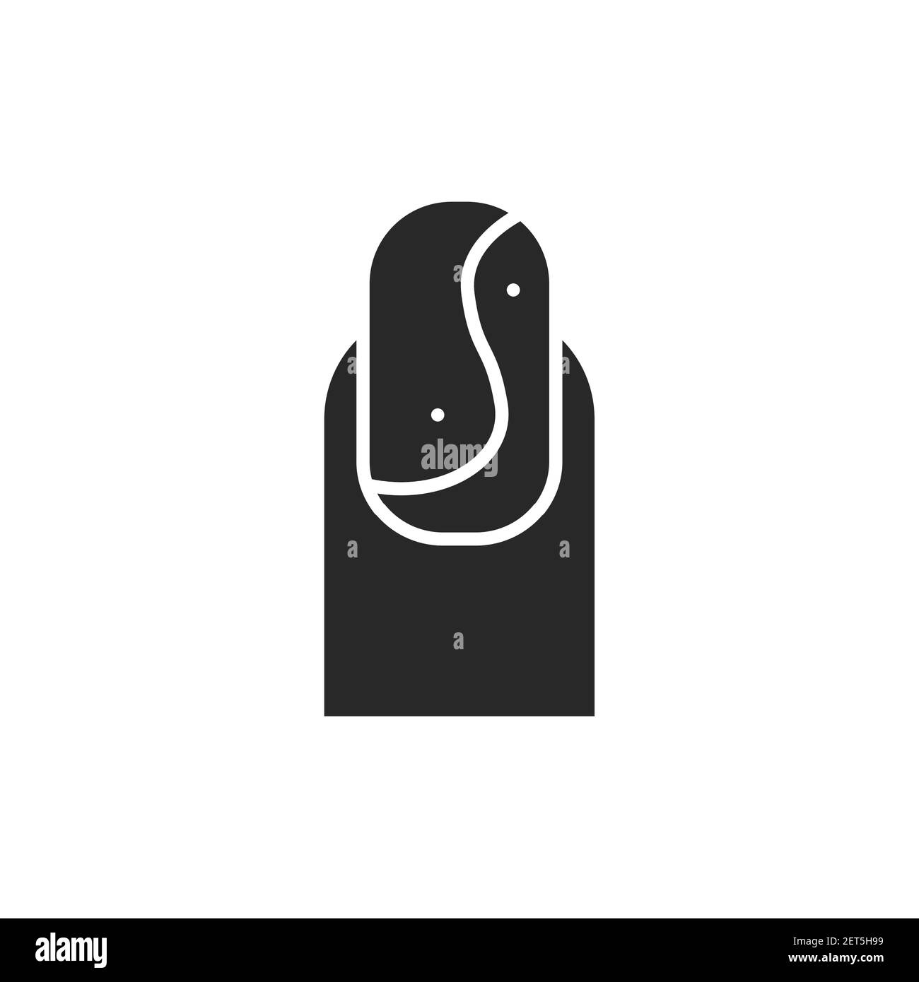 Woman salon manicure Black and White Stock Photos & Images - Alamy