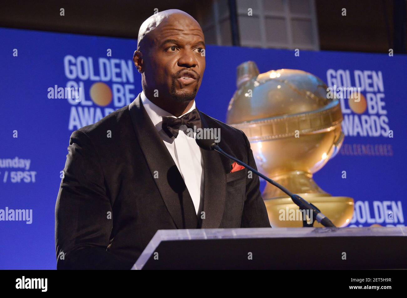 Terry Crews at the 76th Annual Golden Globe Awards Nominations ...