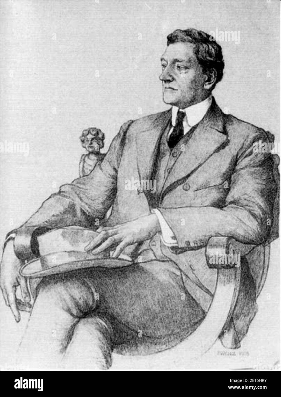 Paul Wenz par Frédéric Wenz (1905 Stock Photo - Alamy